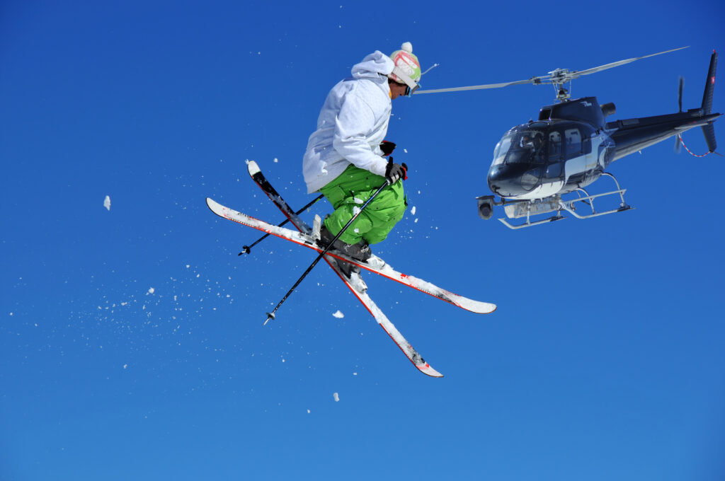 Heli Skiing Wyoming - Heli Skier